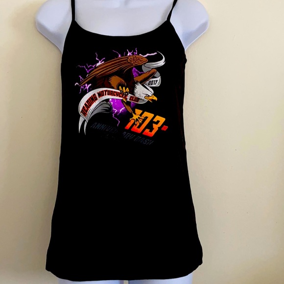 Tops | Motorcycle Rally Shirt Reading Motorcycle Club | Poshmark
